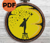 Superhero cross stitch pattern – Cross Stitch Foxy